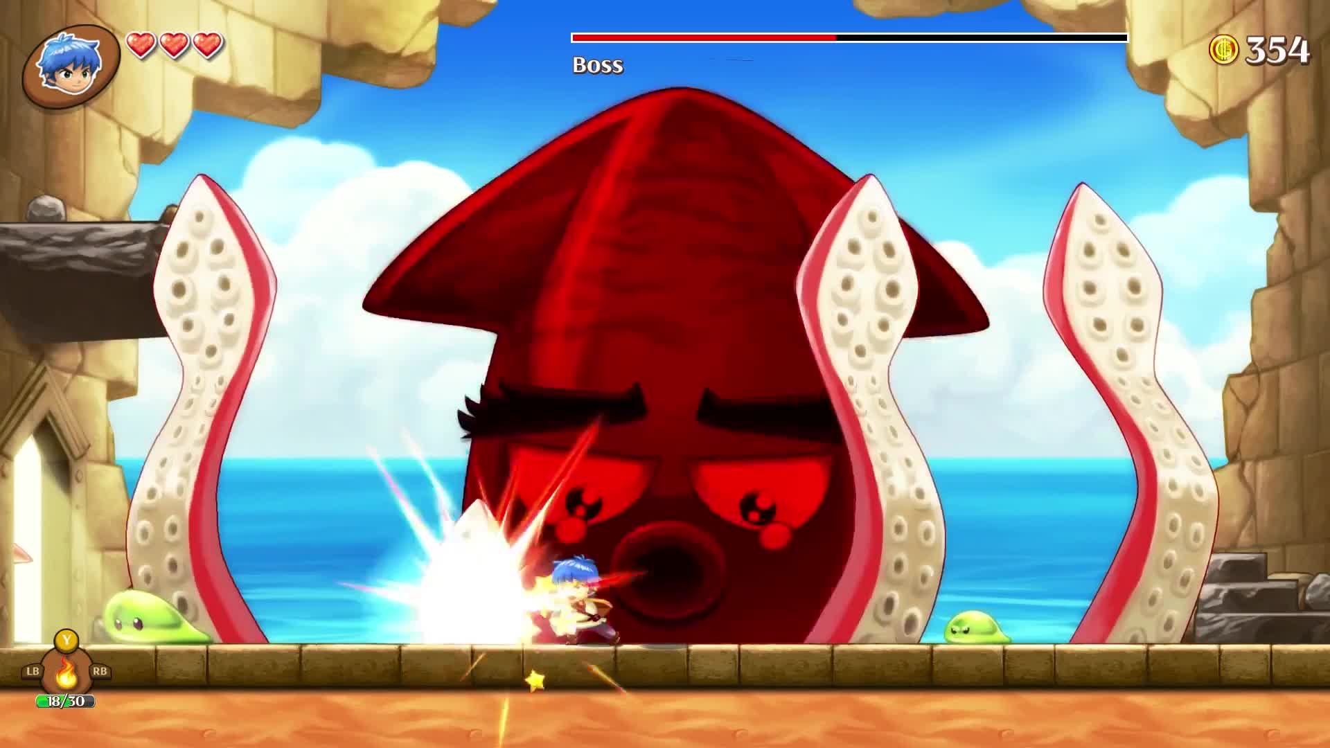 Monster Boy and the Cursed Kingdom - Debut Gameplay Trailer - herné ...