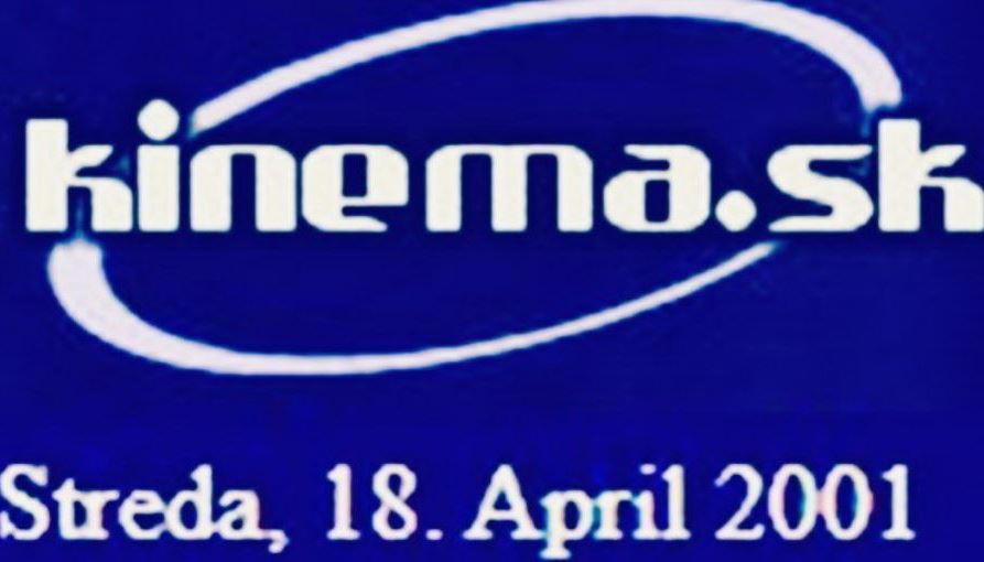 Kinema.sk predstavila svoje prvé logo presne pred 20. rokmi