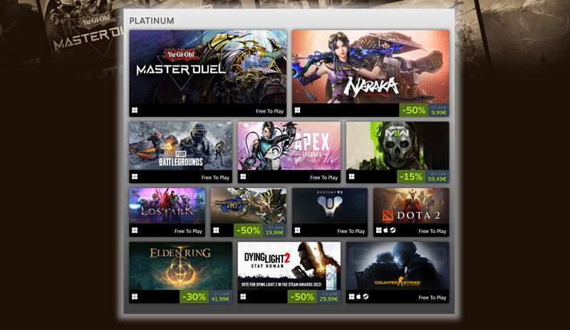 Najpredávanejšie a najhrávanejšie hry na Steame za rok 2022 boli ...