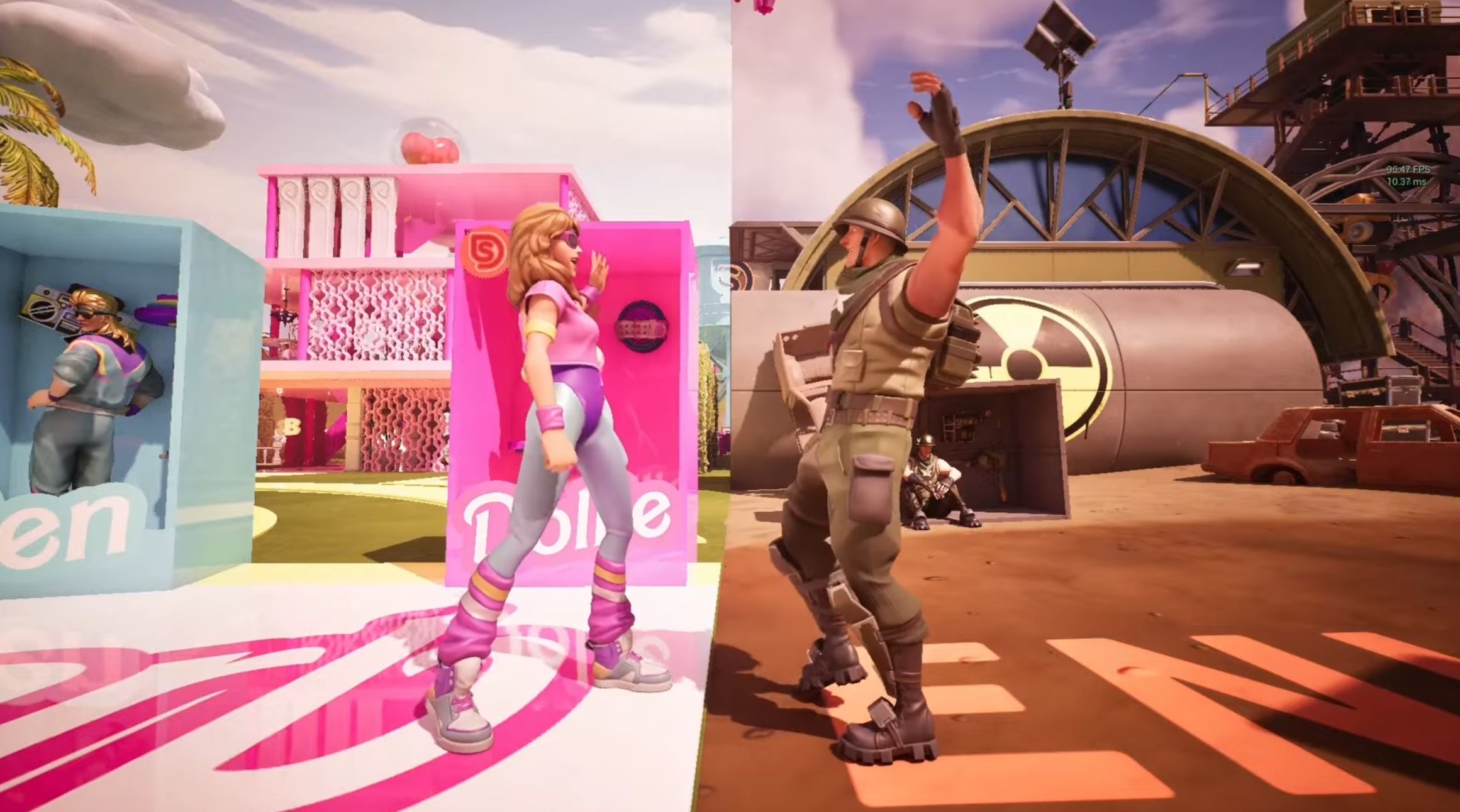 Barbenheimer sa stal realitou vo Fortnite | Sector.sk