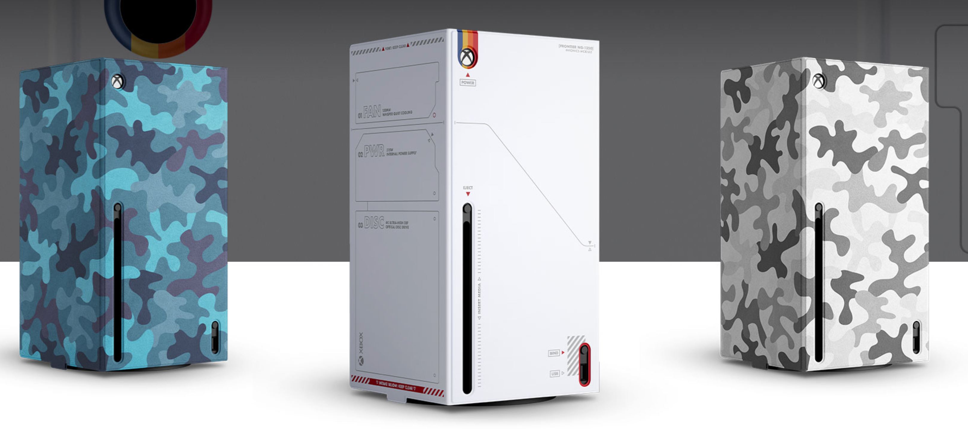 Microsoft predstavuje Xbox Console Wraps, tematické obaly na Series X ...