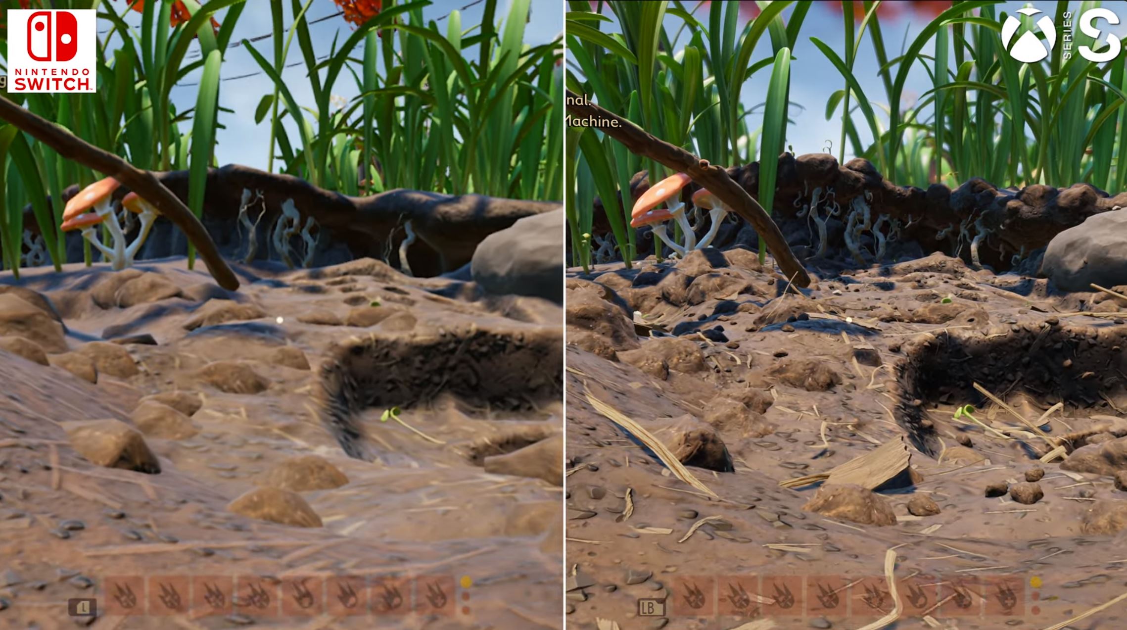 Porovnanie Grounded na PS5 a Switchi | Sector.sk