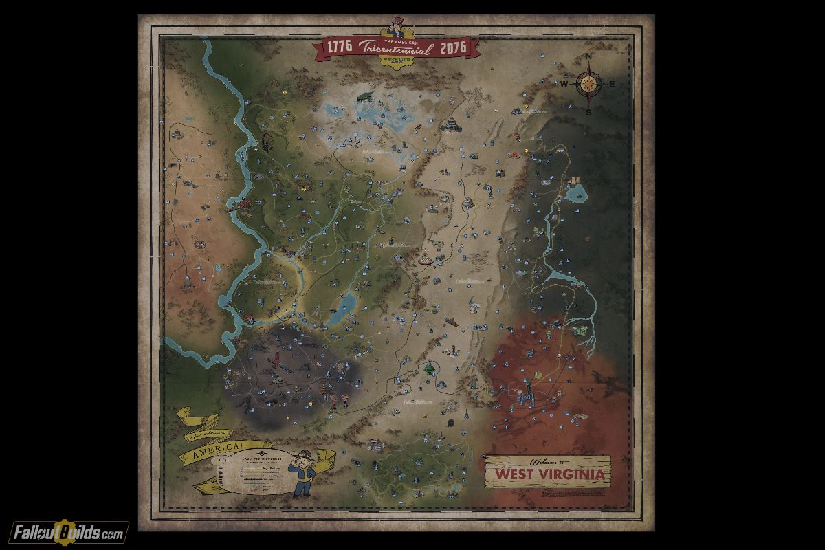Fallout 76 Burning Springs prináša veľké rozšírenie mapy a nový obsah ...