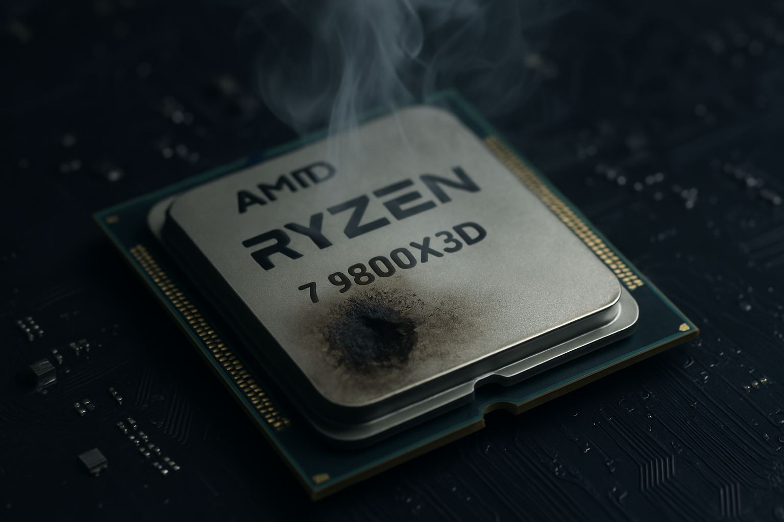 Na fórach sa zbierajú prípady pokazených Ryzen 7 9800X3D procesorov ...