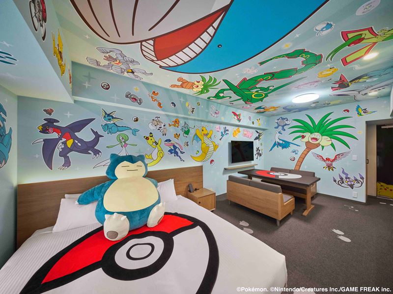 Pokémon hotel v Japonsku vám teraz dovezie oblečenie priamo do izby ...