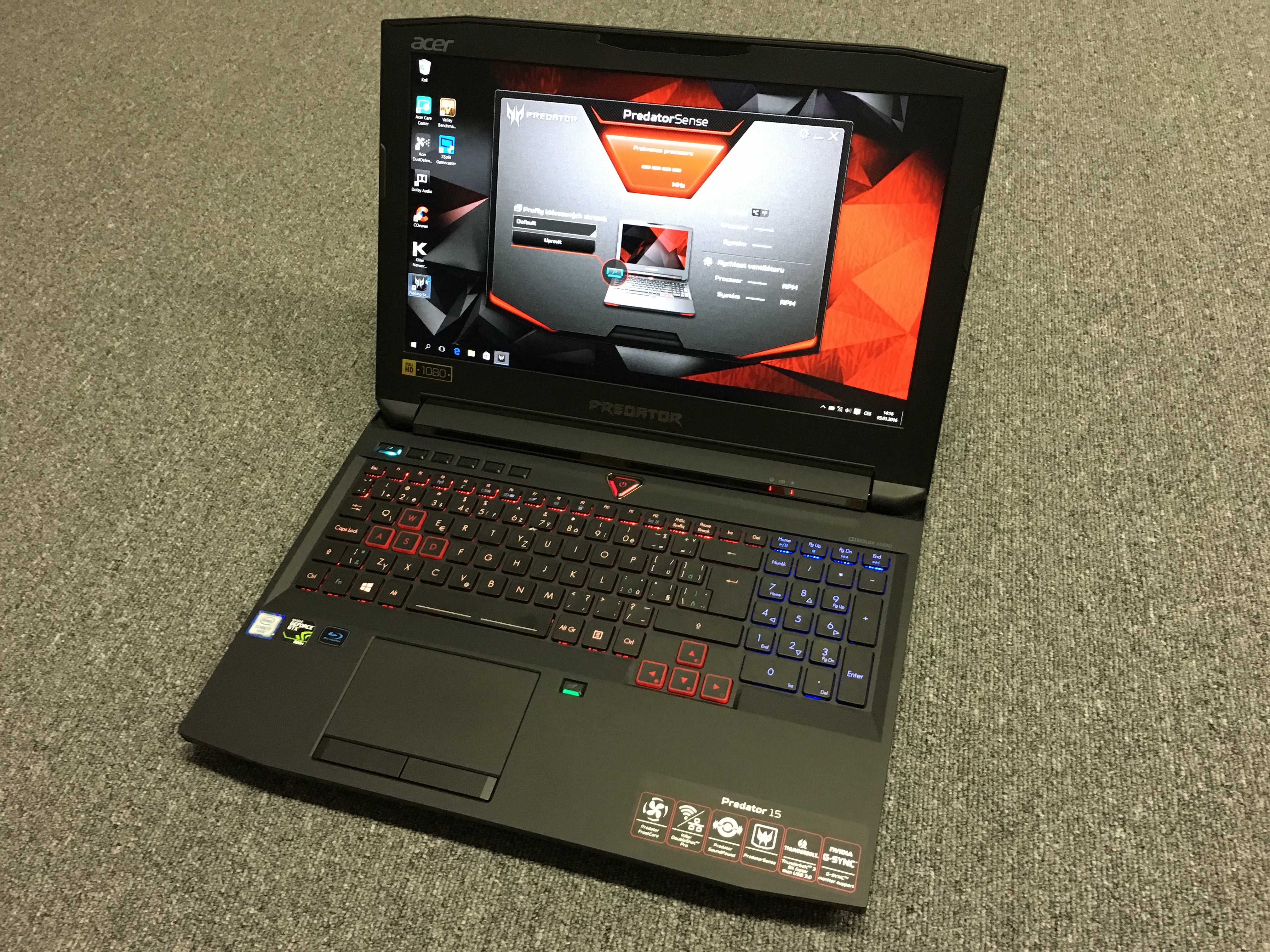 Acer Predator 15 - hardvérový test / recenzia | Sector.sk