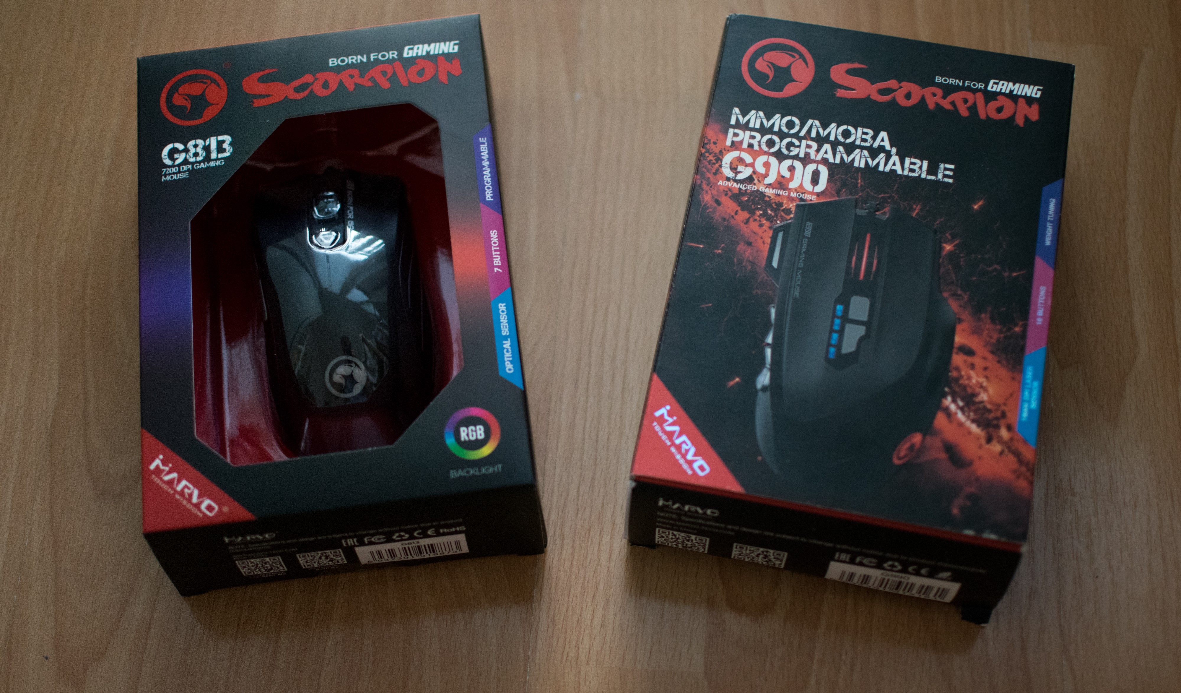 Marvo Scorpion G990 a G813 - hardvérový test / recenzia | Sector.sk