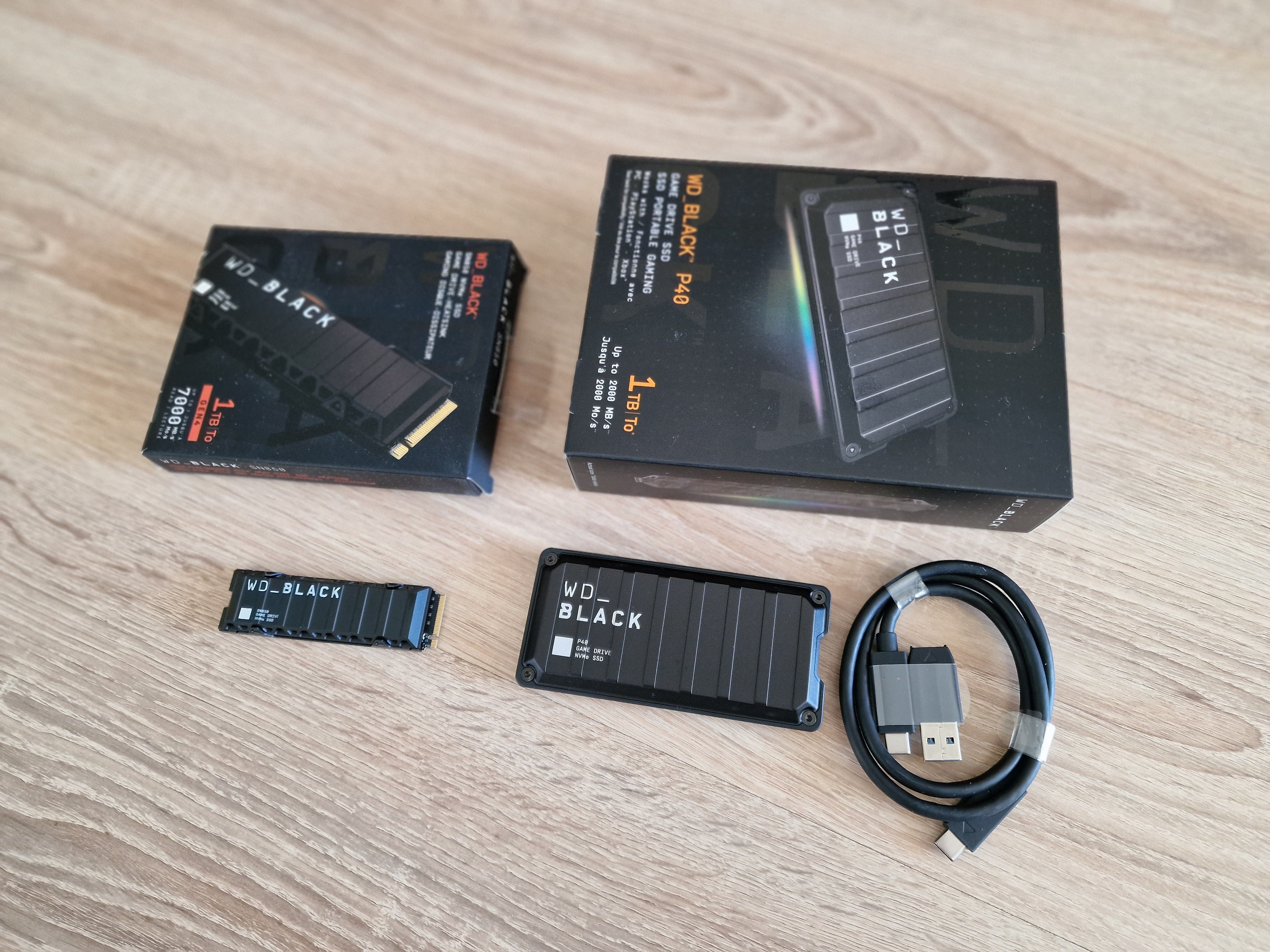 WD_BLACK P40 a SN850 - SSD disky s RGB - hardvérový test / recenzia ...